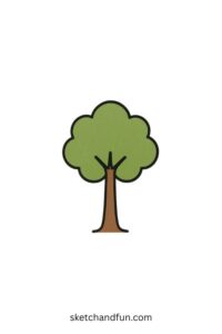 🌳30 Easy Cute Tree Drawing Ideas 🎨 - Sketch and Fun