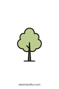 🌳30 Easy Cute Tree Drawing Ideas 🎨 - Sketch and Fun