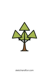 🌳30 Easy Cute Tree Drawing Ideas 🎨 - Sketch and Fun