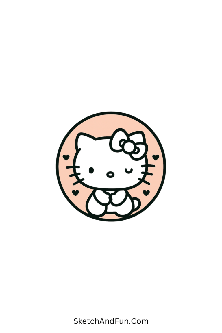 30+ Easy Cute Hello Kitty Drawing Ideas - Sketch and Fun