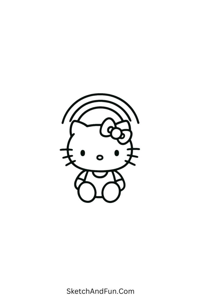 30+ Easy Cute Hello Kitty Drawing Ideas - Sketch and Fun