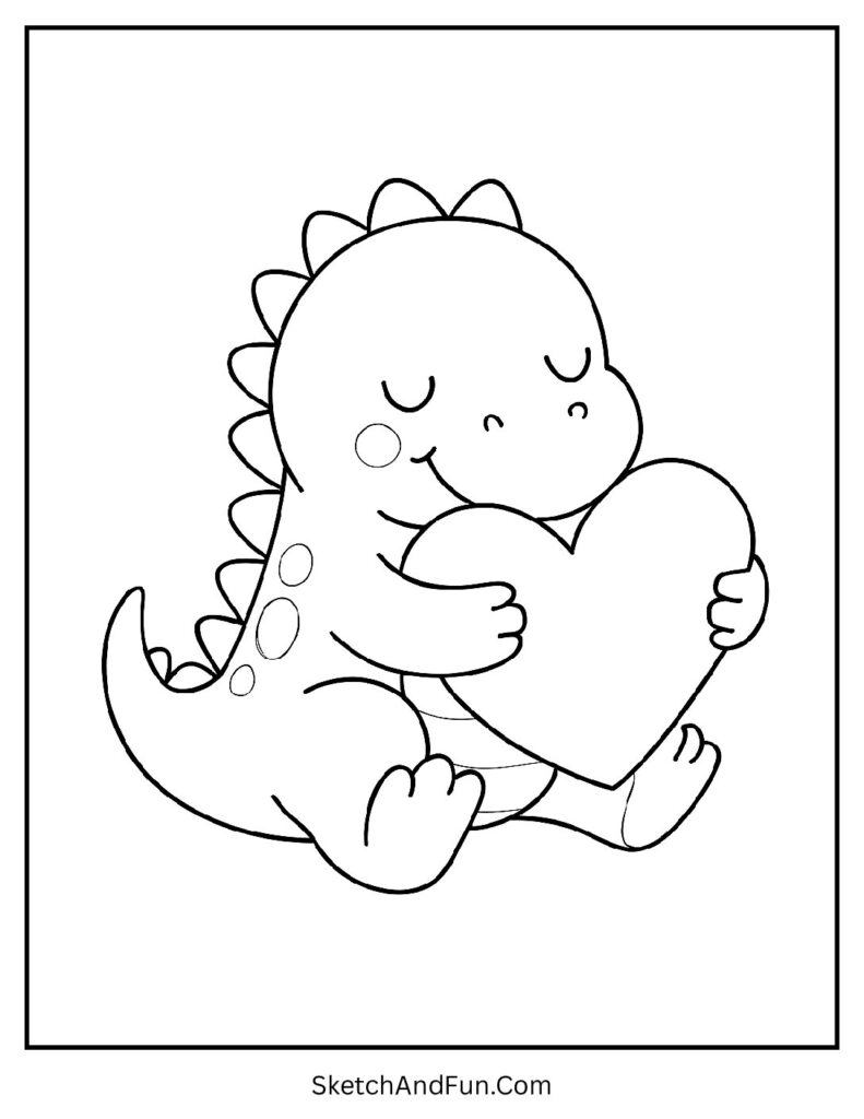60+ Valentine’s Day Coloring Pages