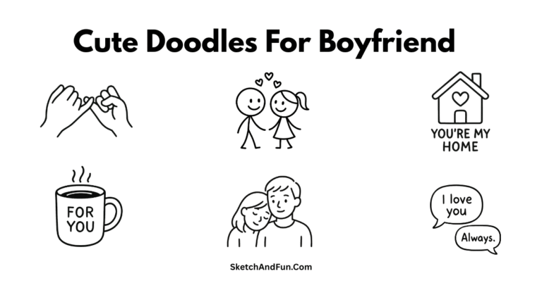 20+ Cute Doodles For Boyfriend That Feel Personal