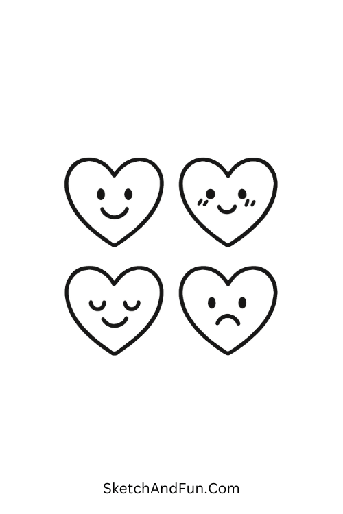 50+ Valentine’s Day Drawing Ideas