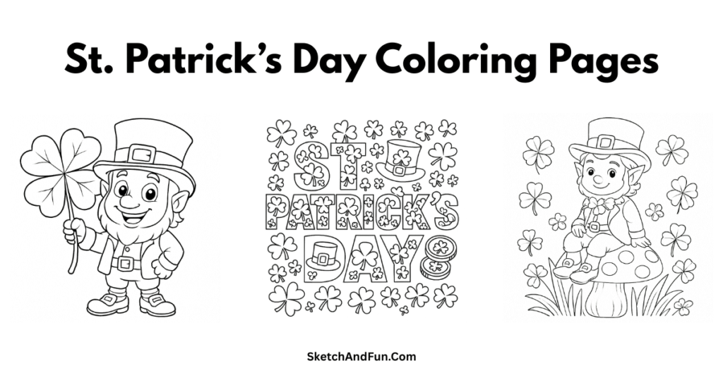 Holiday Coloring Pages - Free PDF Printables