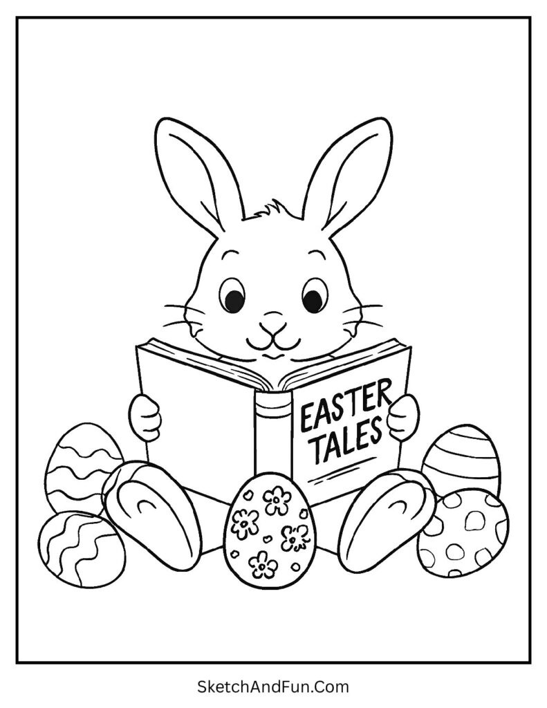 50+ Easter Coloring Pages