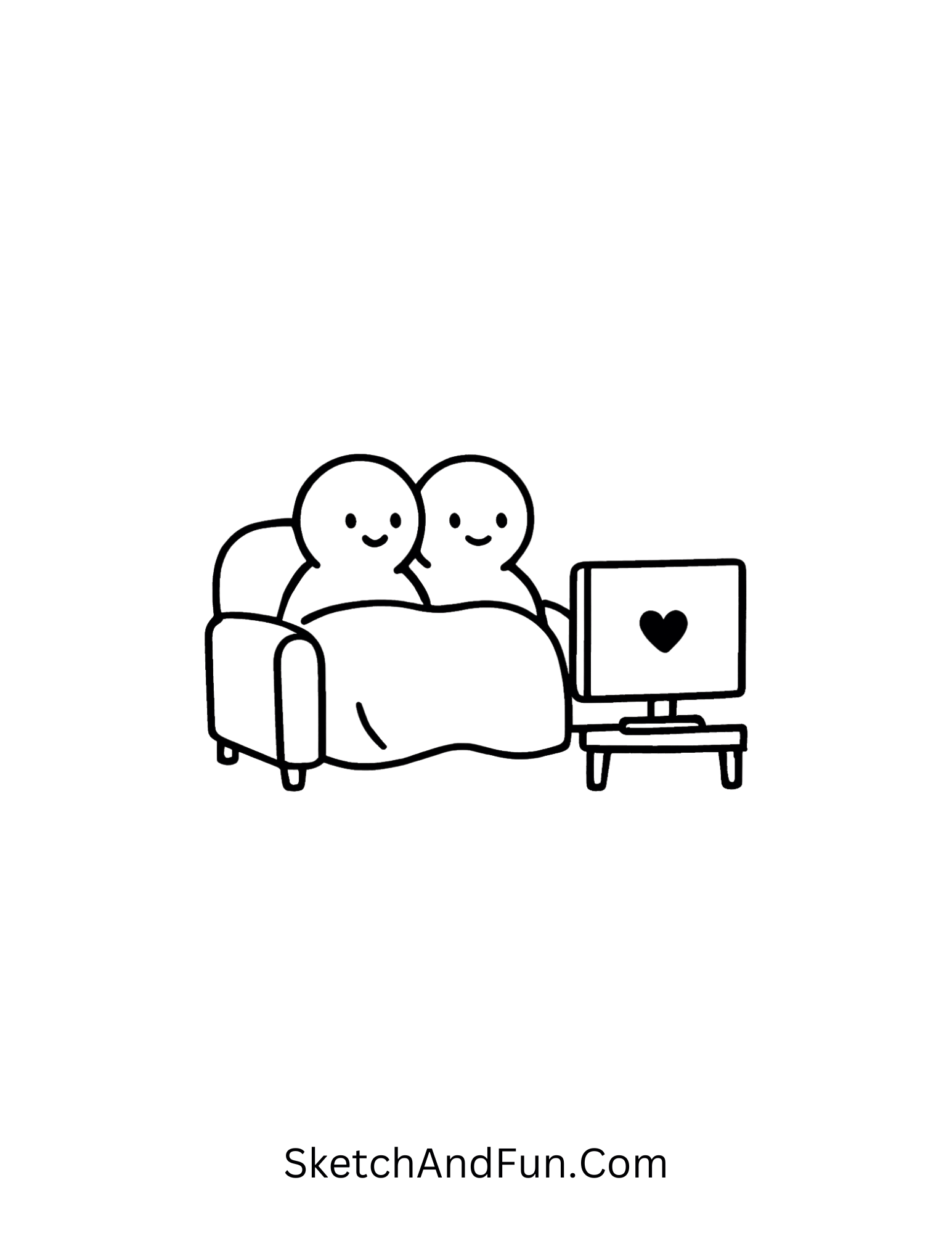 25+ Cute Couple Doodles That Feel Full of Love