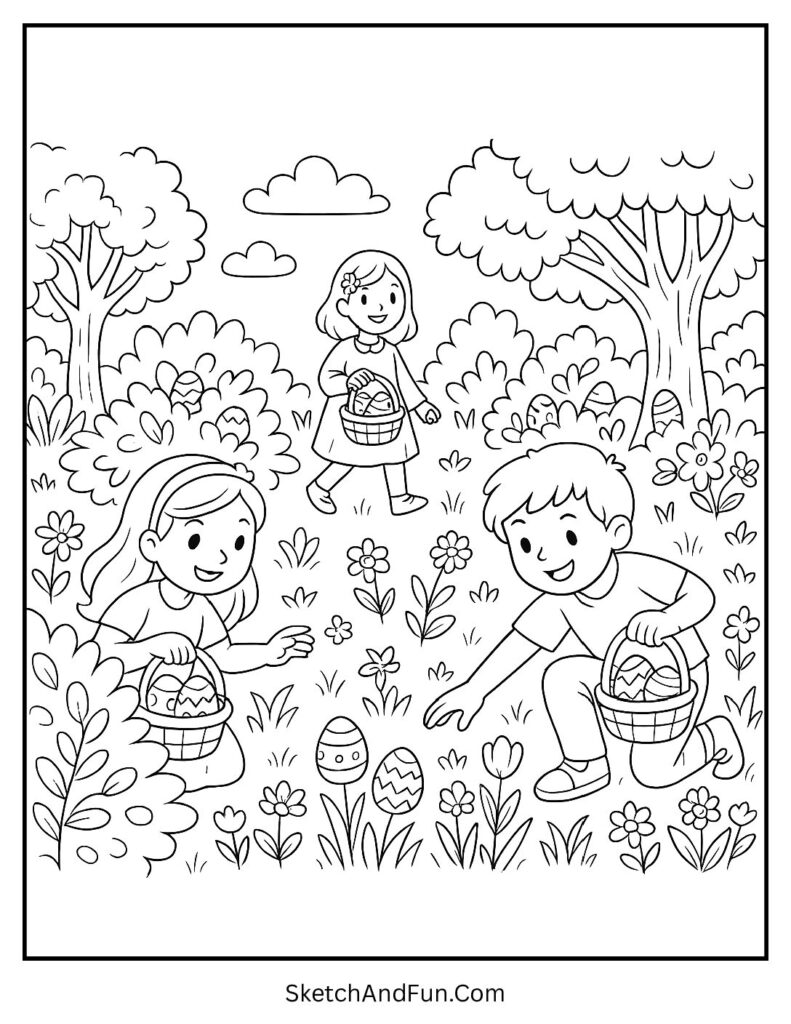 50+ Easter Coloring Pages (Free PDF Printables)