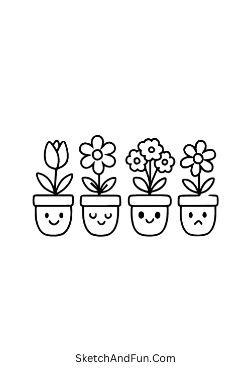 40+ Cute Spring Drawing Ideas Everyone Will Love