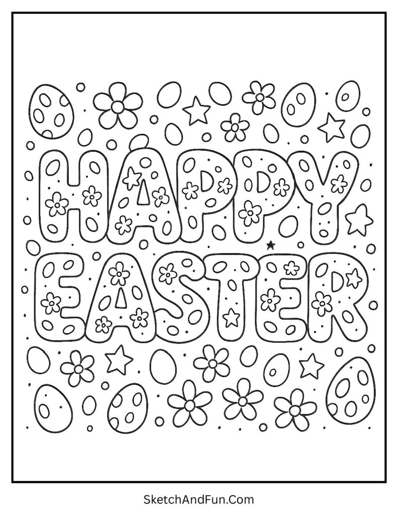 50+ Easter Coloring Pages (Free PDF Printables)