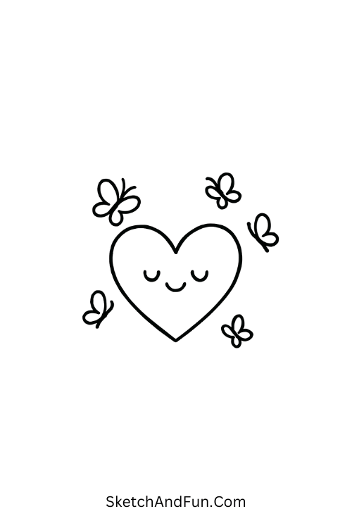 20+ Cute Heart Doodles and Drawing Ideas