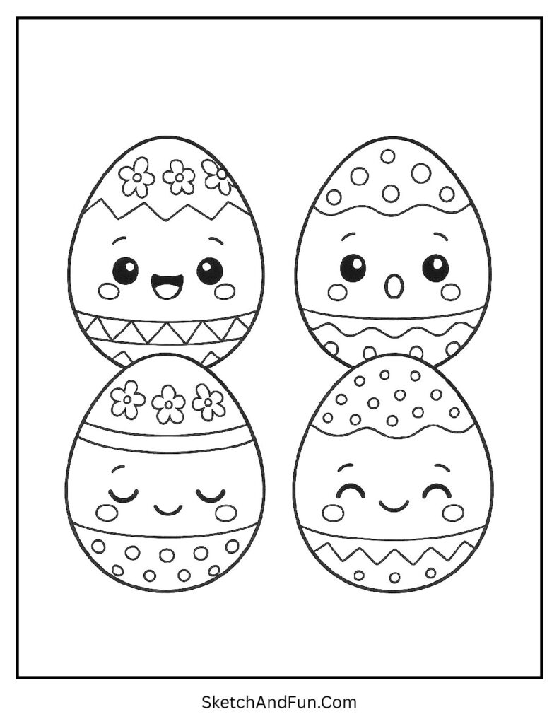 50+ Easter Coloring Pages (Free PDF Printables)