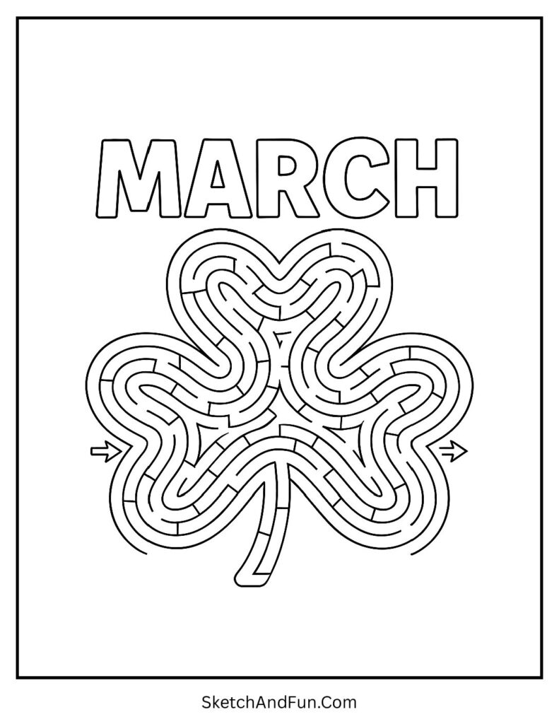 40+ March Coloring Pages (Free to Download & Print)