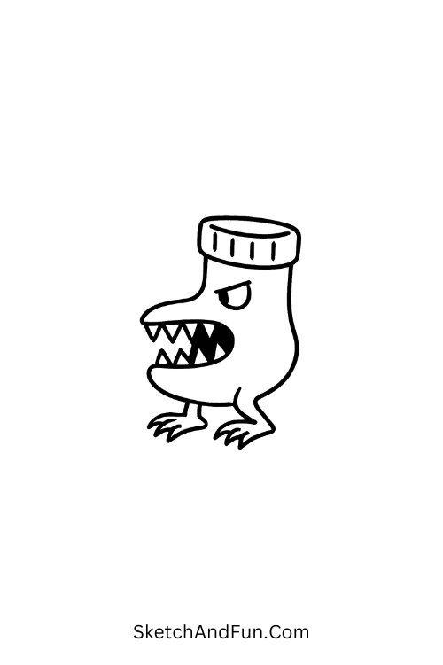20+ Cursed Doodles and Drawing Ideas - Sketch and Fun