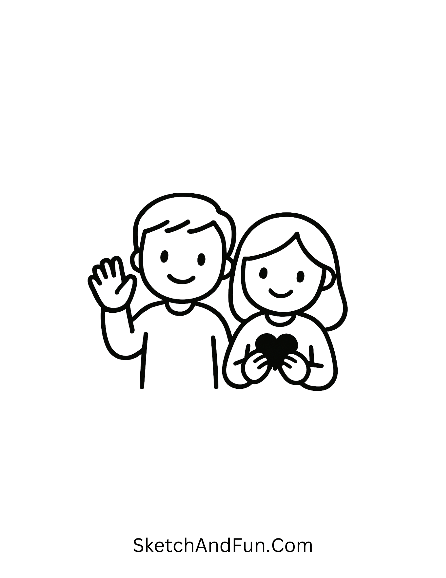 25+ Cute Couple Doodles That Feel Full of Love