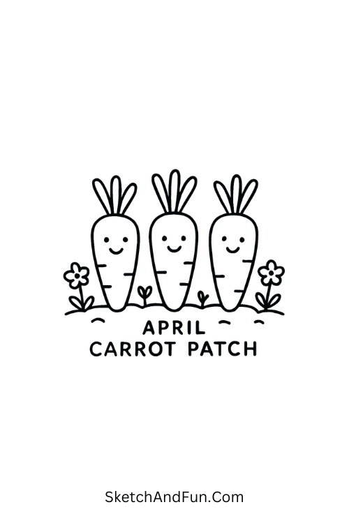 25+ Easy Cute April Drawing Ideas - Sketch and Fun