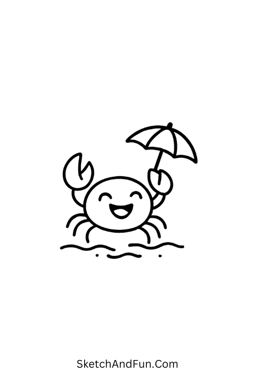 20+ Cute Ocean Drawing Ideas - Sketch and Fun