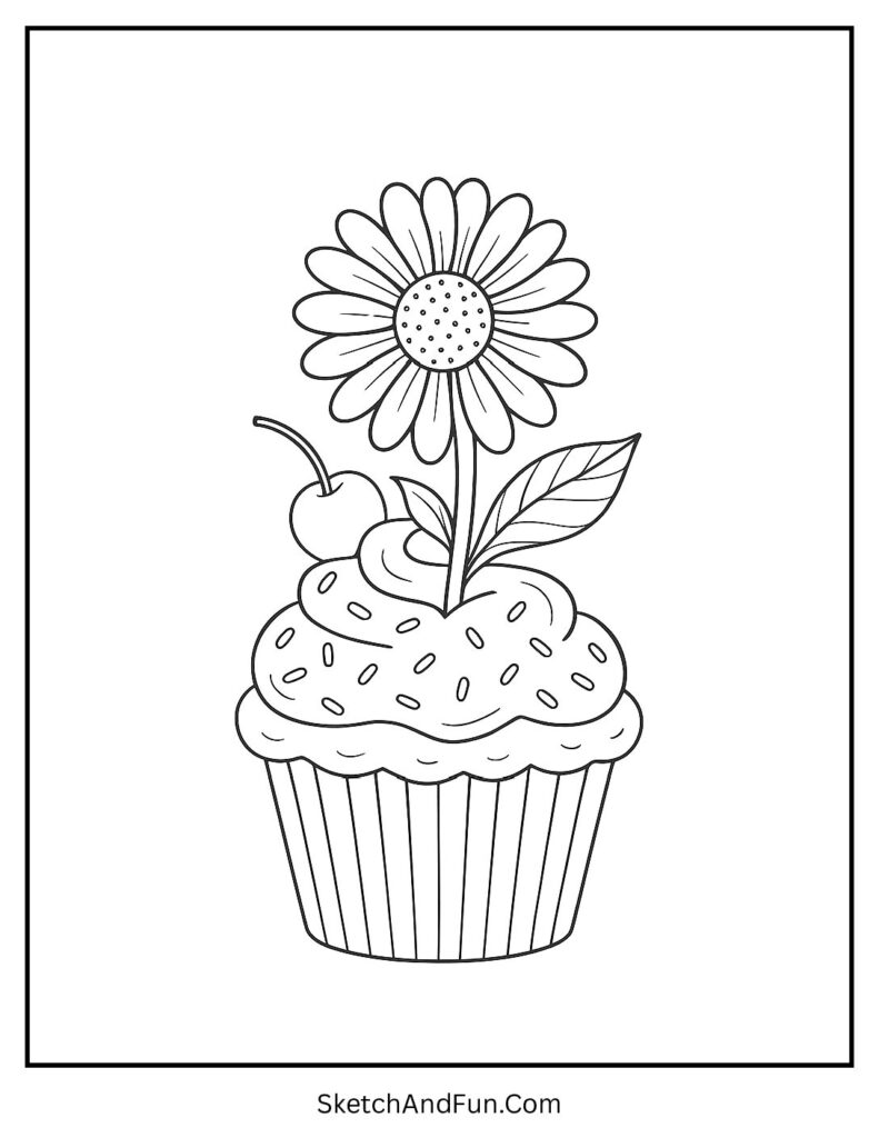 20+ Flower Coloring Pages - Free PDF Printables