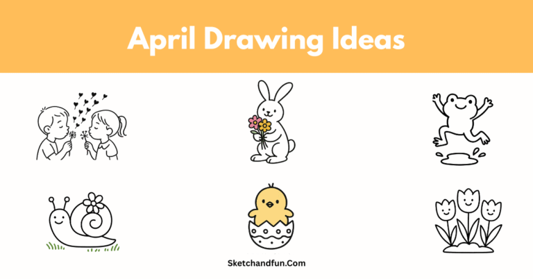 Seasons & Months Drawing Ideas - Sketch and Fun