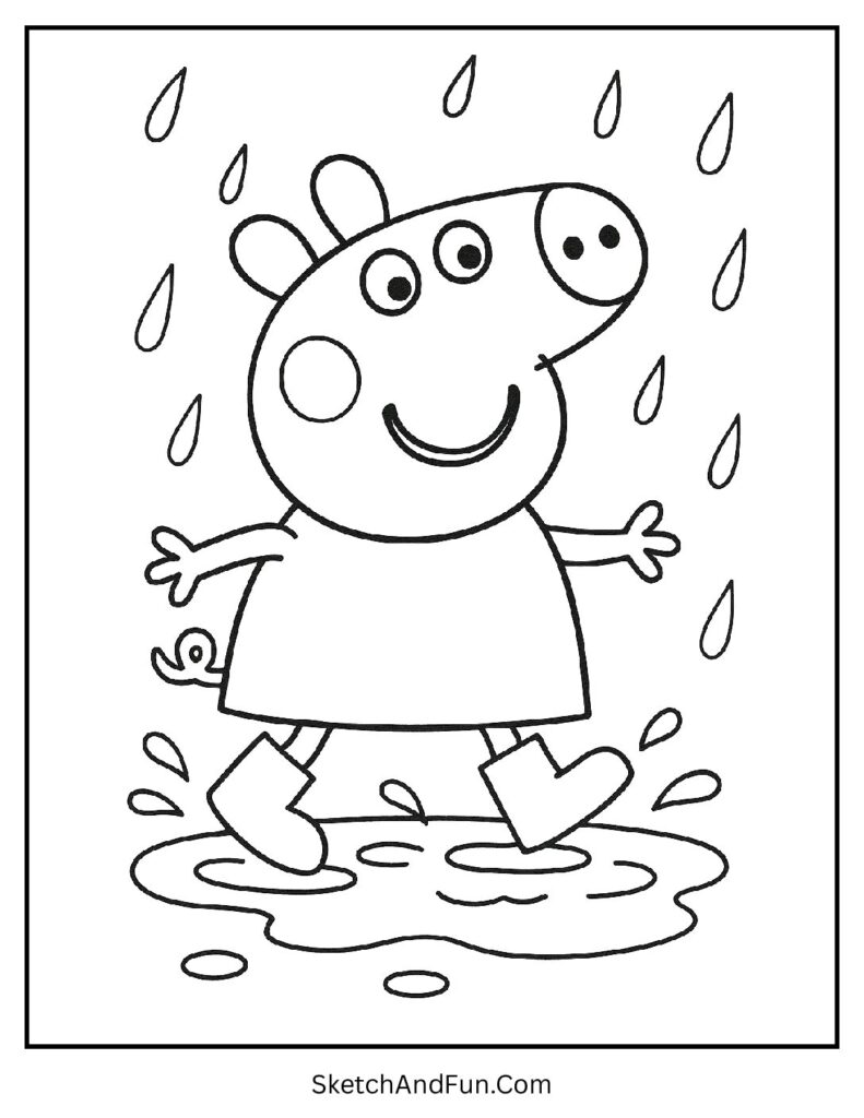 30+ Peppa Pig Coloring Pages - Free PDF Printables