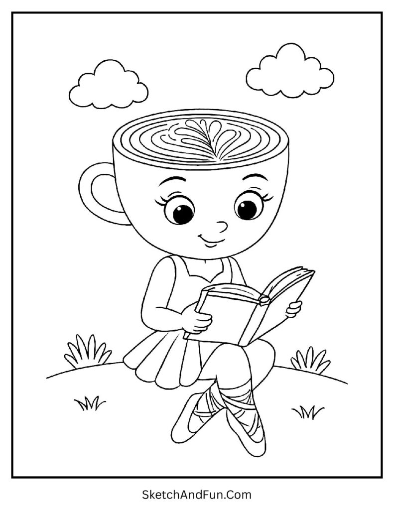 Ballerina Cappuccina Coloring Pages - Free PDF Printables