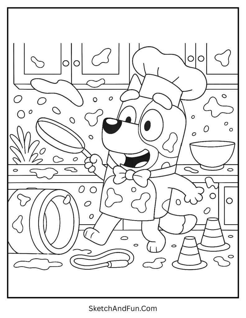 30+ Bluey Coloring Pages - Free PDF Printables