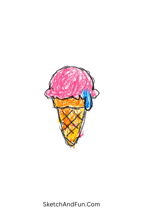 20+ Cute Crayon Doodles and Drawing Ideas