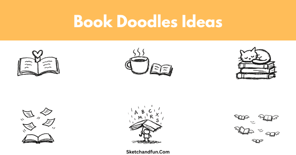12+ Cute Book Doodles That Everyone Will Love