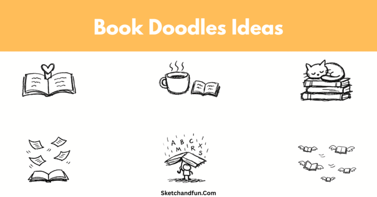 12+ Cute Book Doodles That Everyone Will Love