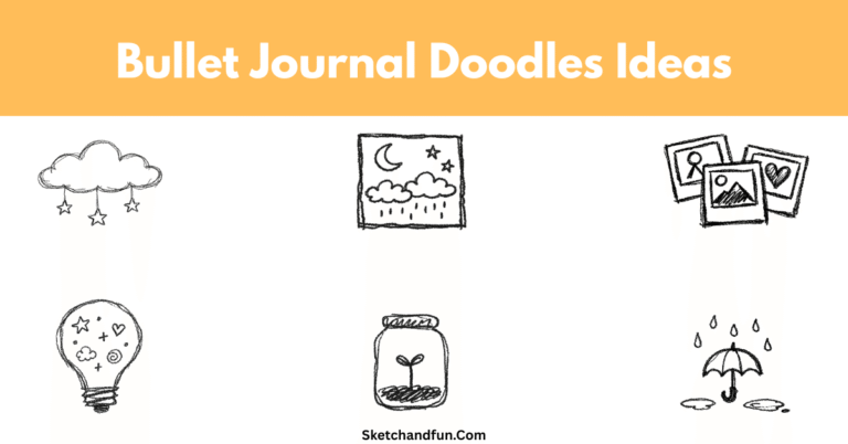 20+ Bullet Journal Doodles That Make Planning Fun and Cute