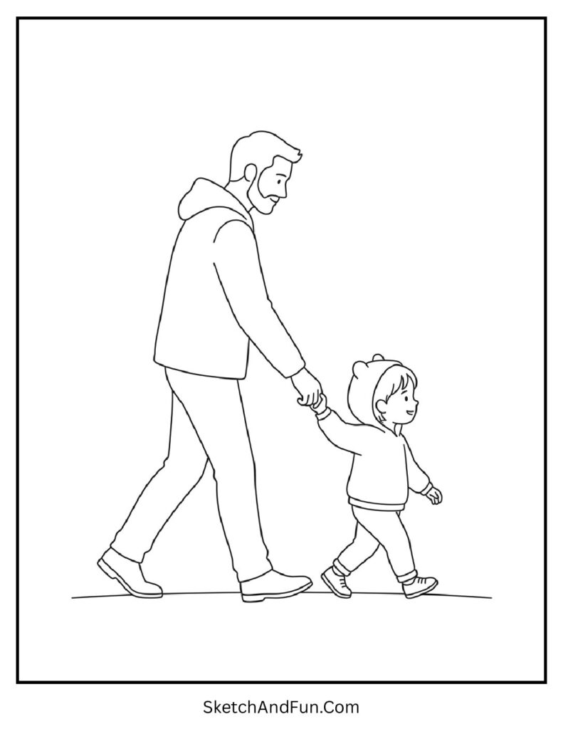 32+ Father’s Day Coloring Pages - Free PDF Printables